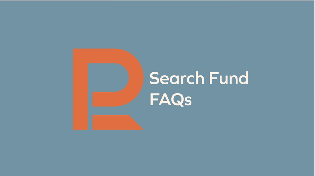 Why Search: Search Fund FAQs | Pacific Lake
