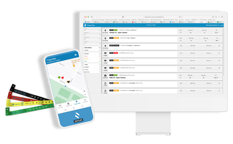 Triage-Plus home page