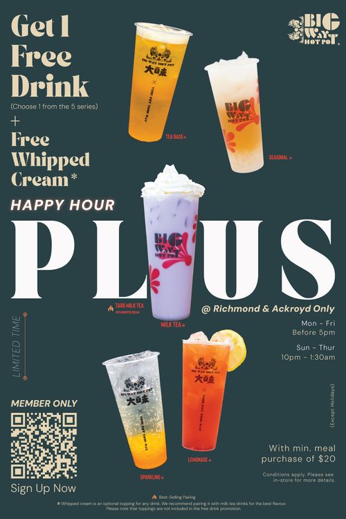 Menu - Big Way Hot Pot