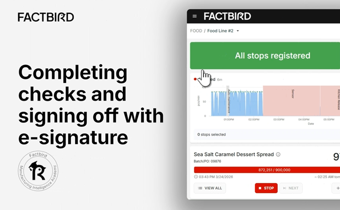 How to use paperless quality checks with e-signature