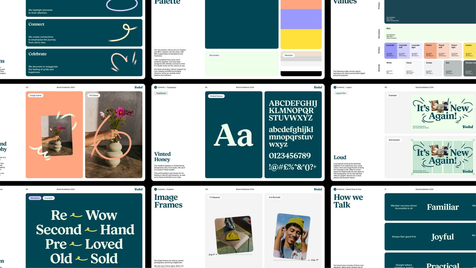 Vinted Brand Identity