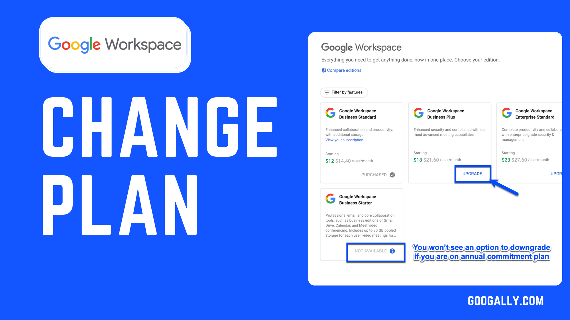 Google Workspace Plan Change Made Easy: Your Ultimate Guide