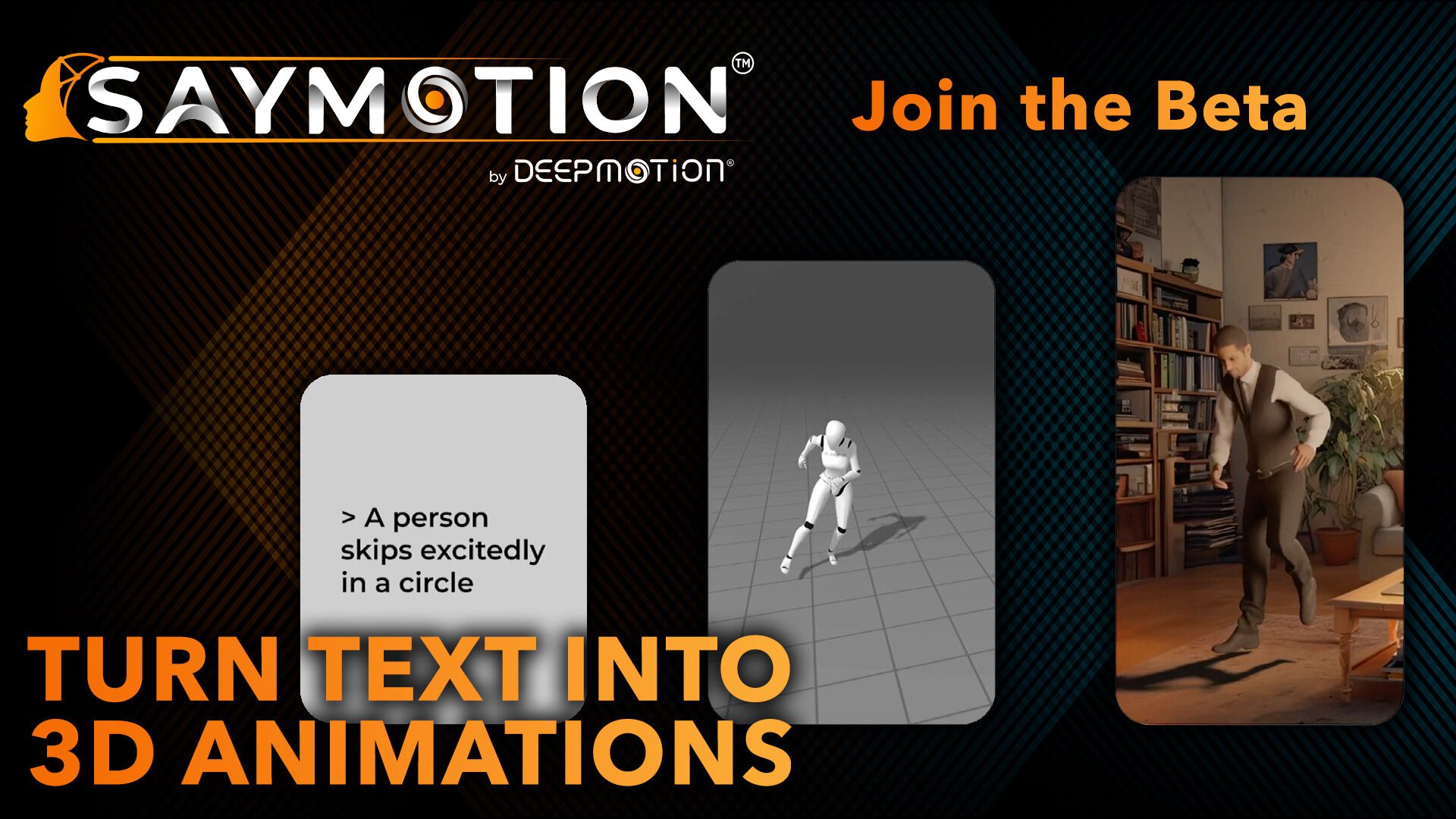 SayMotion™ by DeepMotion API
