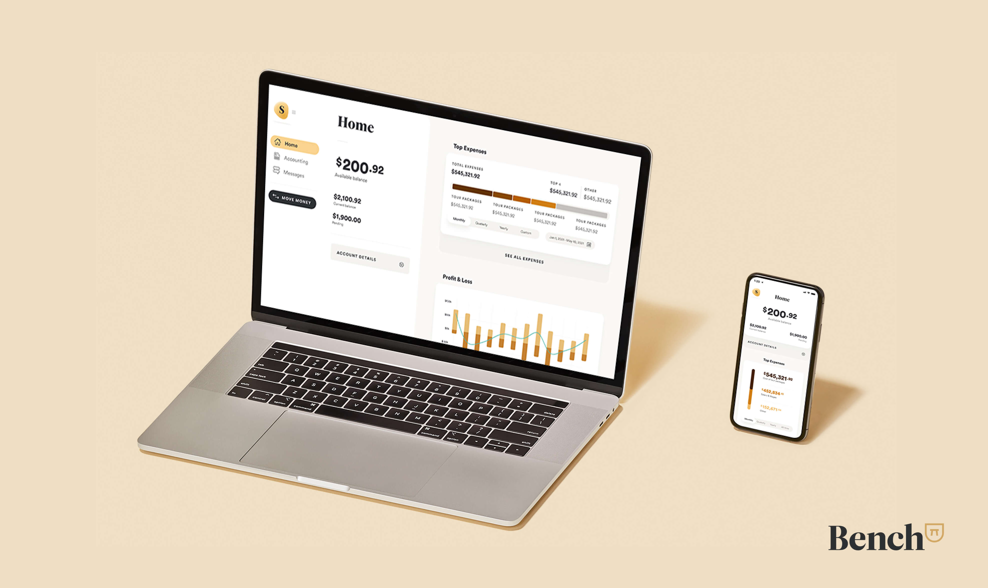 Online Bookkeeping | Bench