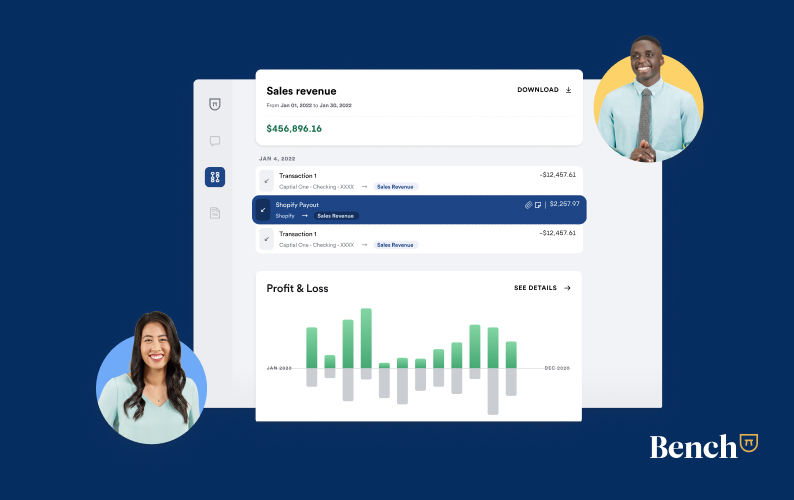 What are Monthly Bookkeeping Packages - Bench Accounting