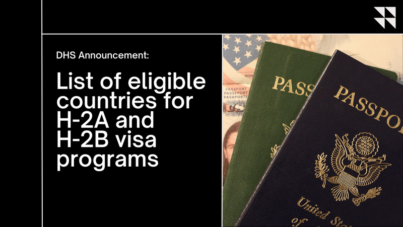 Steps to Apply for the H-2B Visa Program