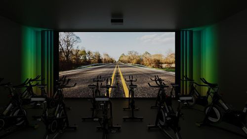 Out Run Themed Games Room in Derby
