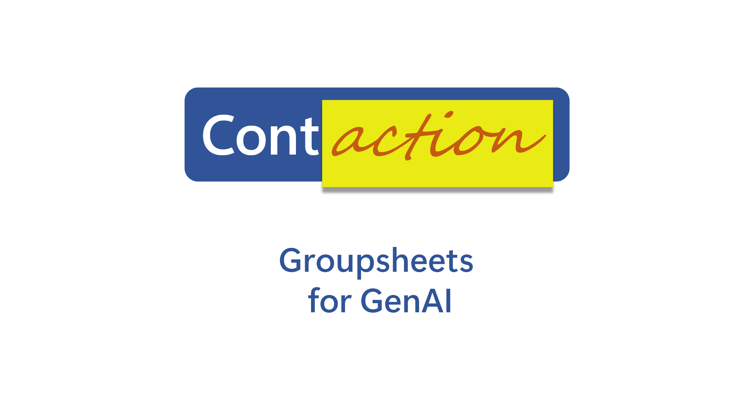 Groupsheets for GenAI: Contaction