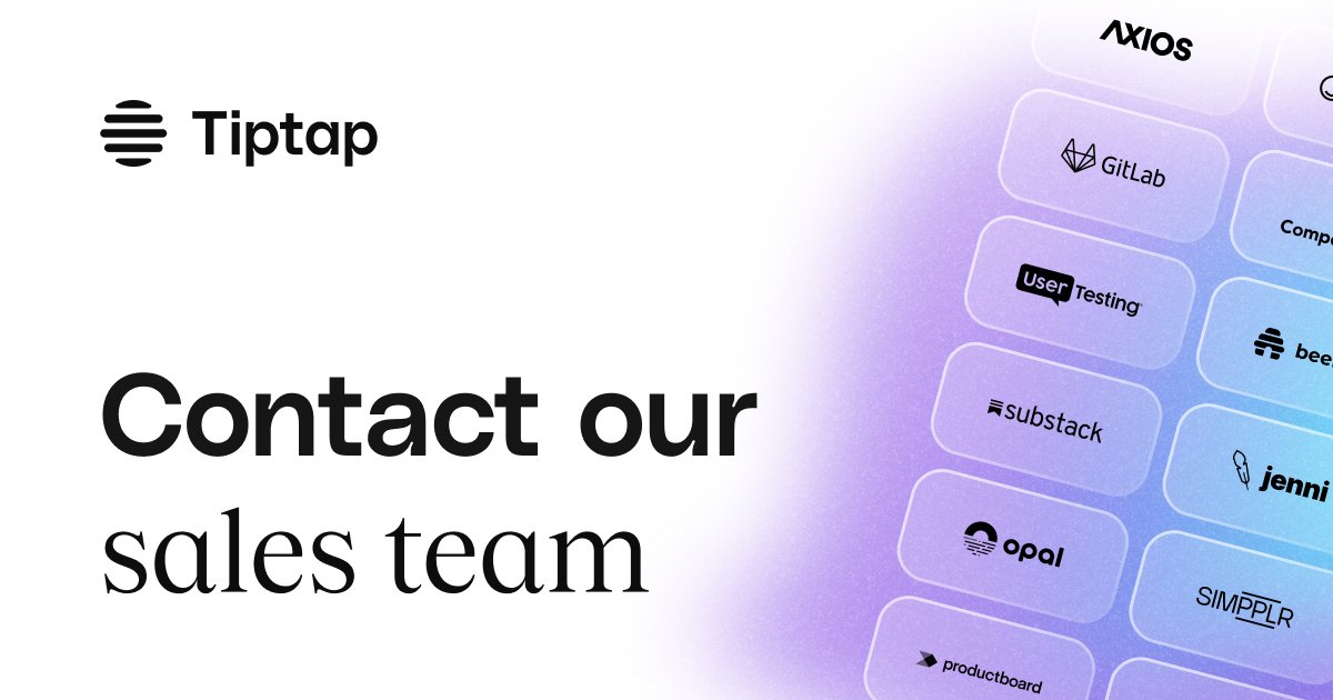 Contact Sales