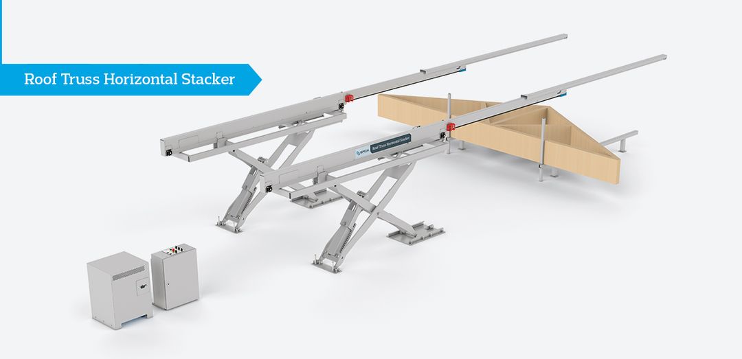 Horizontal Stacker for Roof Trusses | Spida Machinery | NZ & AU