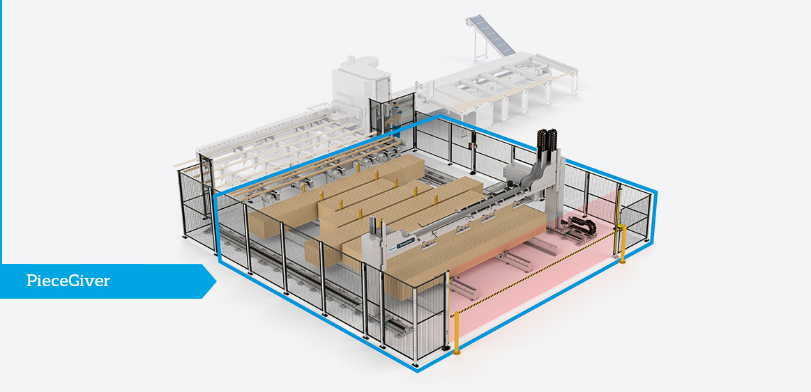 PieceGiver Lumber Loading System | Spida Machinery | USA