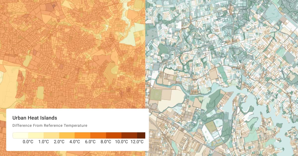 What geospatial data can tell us about urban heat