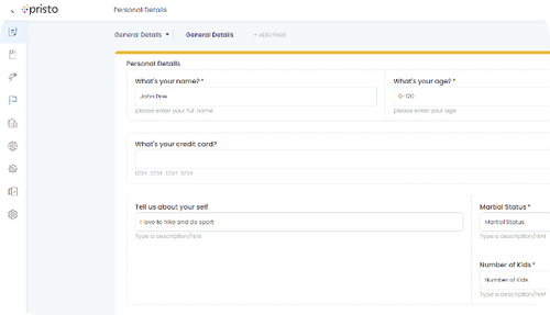 Pristo.io | Online Survey Software