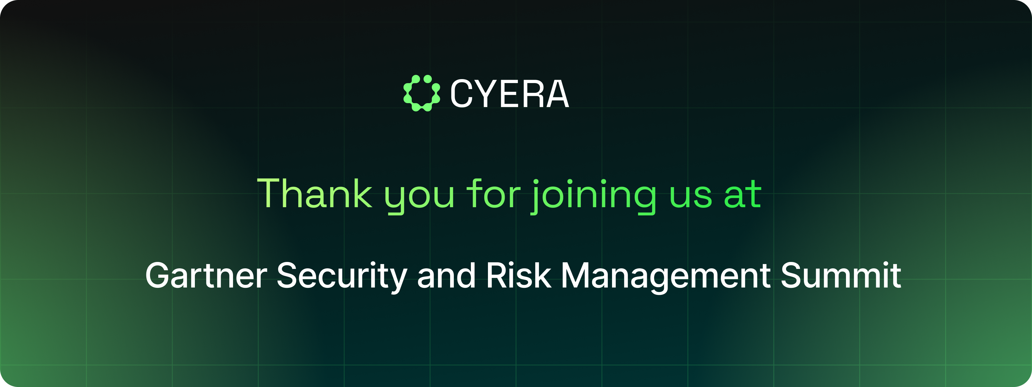 Cyera | Gartner Security and Risk Management Summit 2024