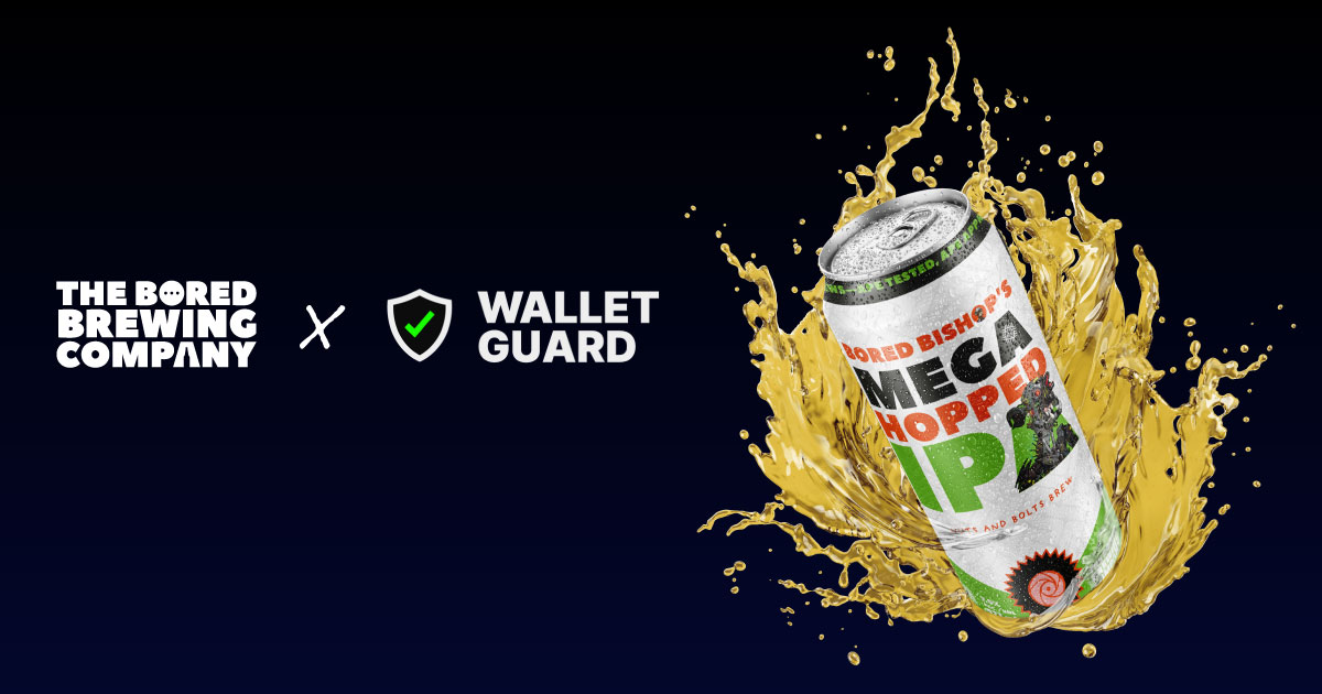 Bored Brewing x Walletguard | Cold Wallet, Colder Beer