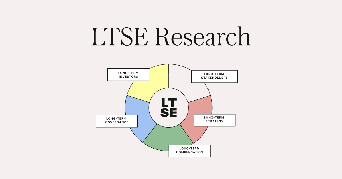 Building for Generations: LTSE Research on What Makes Companies Endure ...