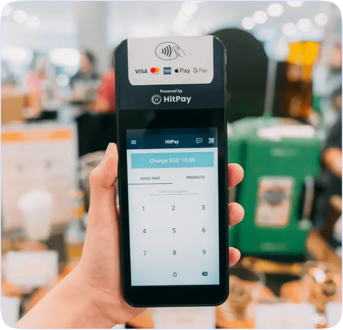 Credit Card Terminal for Businesses: POS System - HitPay