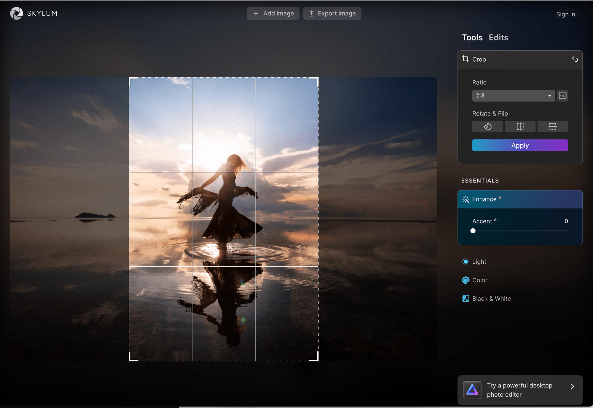 Rotate Image Online: Photo Rotation Free - Skylum