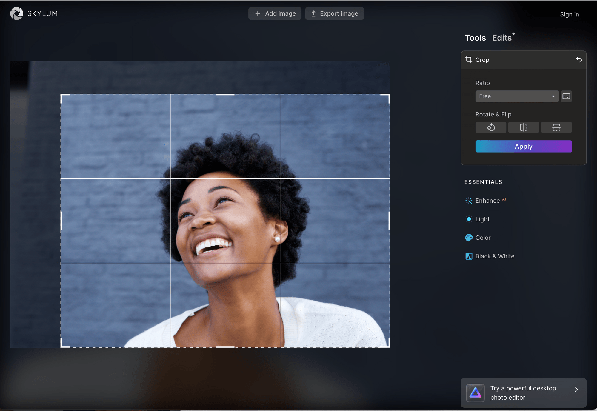 Rotate Image Online: Photo Rotation Free - Skylum