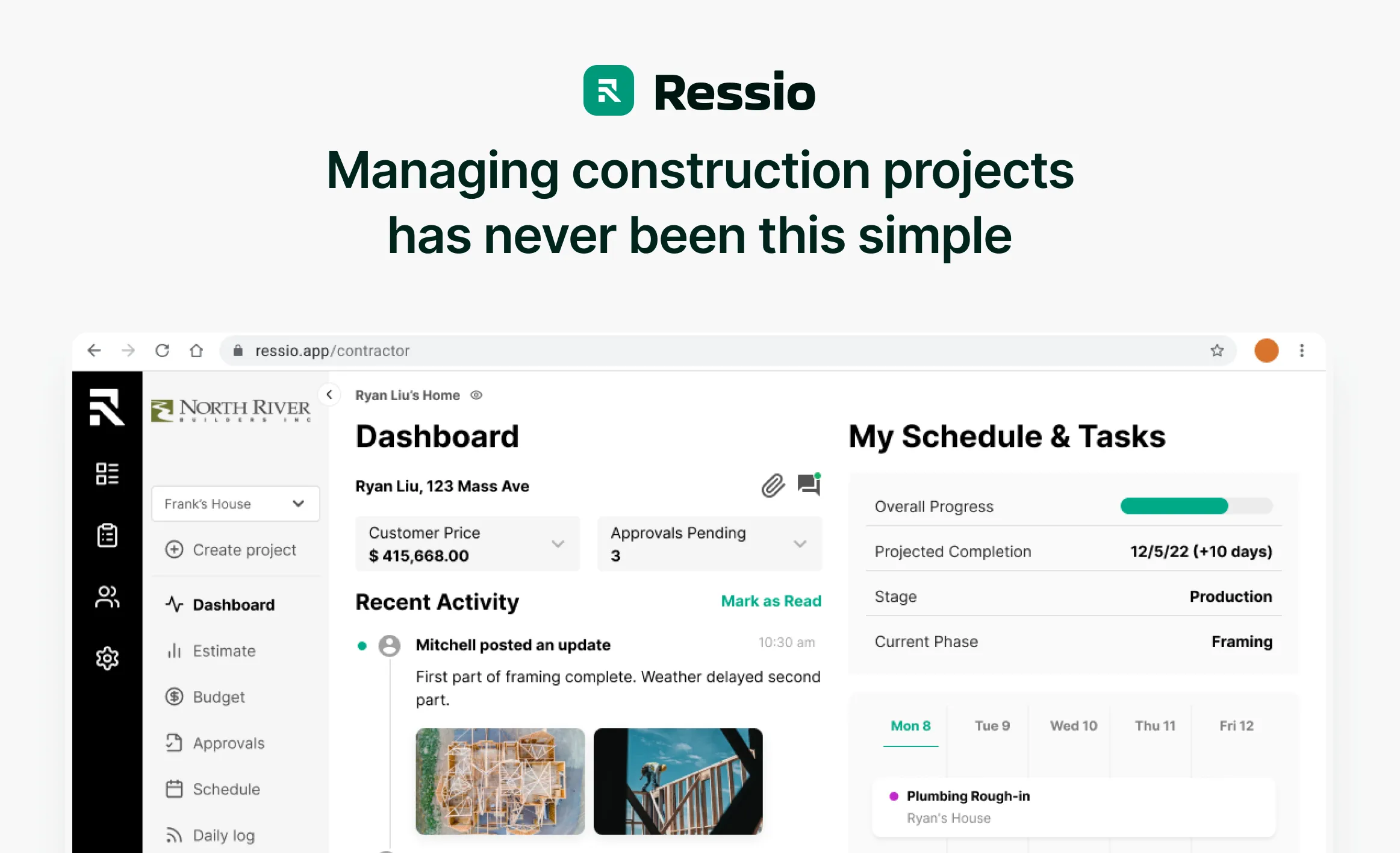 Ressio Software - Our Story - Revolutionizing Construction Management
