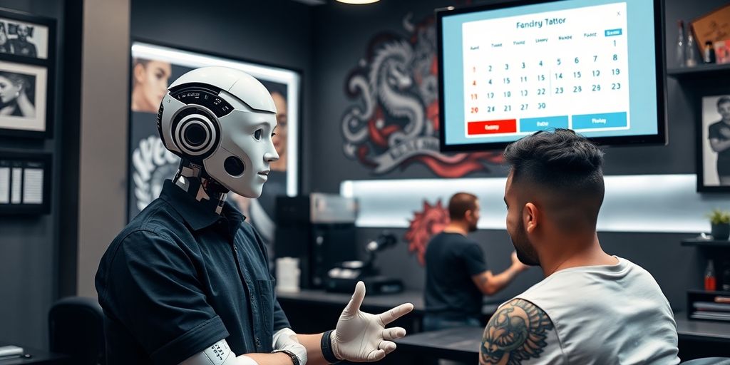 Boost Your Tattoo Studio Bookings with an AI Virtual Receptionist