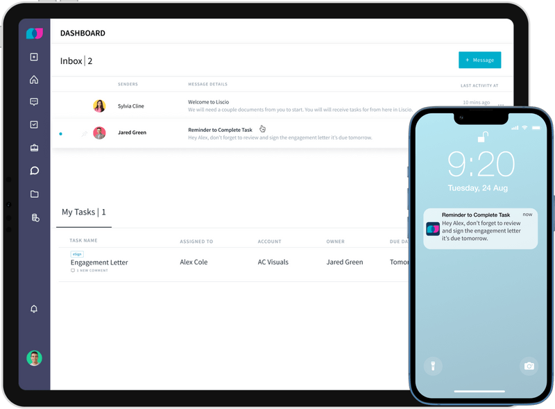 Client Tools in Liscio