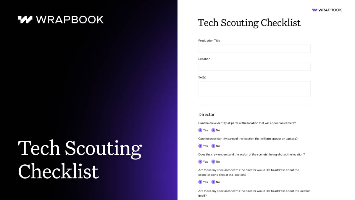Download the Tech Scouting Checklist | Wrapbook
