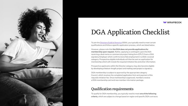 Essential Guide to the DGA Rate Card 2025 | Wrapbook