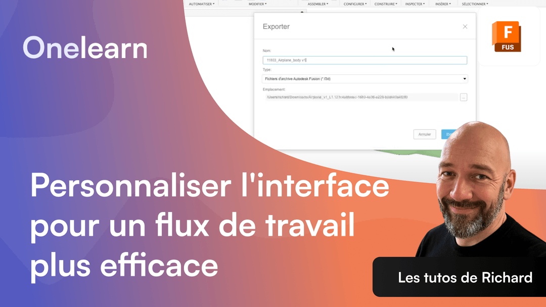 Personnaliser l’interface de Fusion 360 pour un flux de travail plus ...