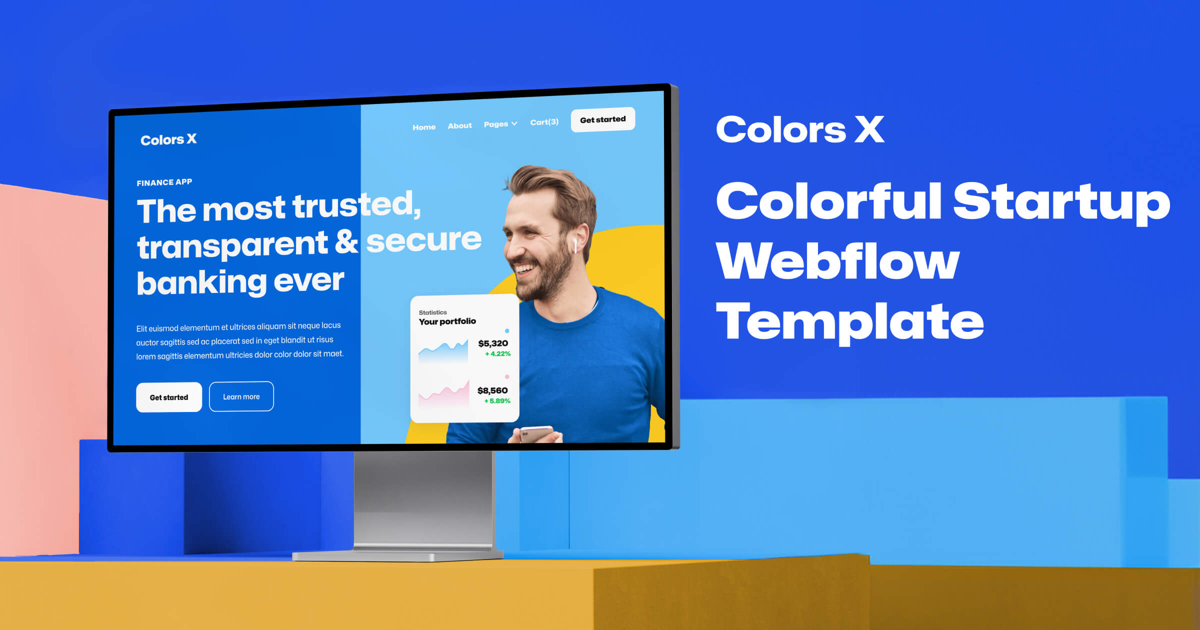 Start Here - Colors X - Webflow Ecommerce website template