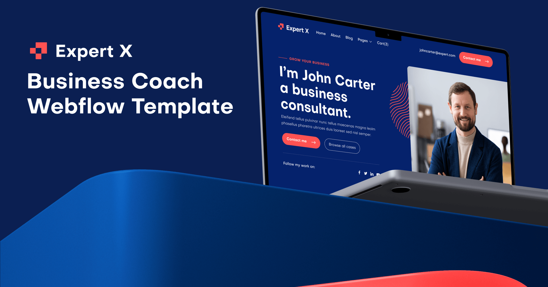 Pricing - Expert X - Webflow Ecommerce website template