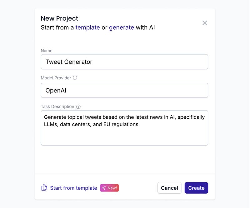 PromptHub Features: Prompt Generator