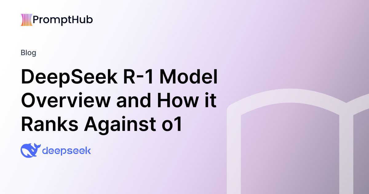 DeepSeek R-1 Model Overview and How it Ranks Against OpenAI's o1