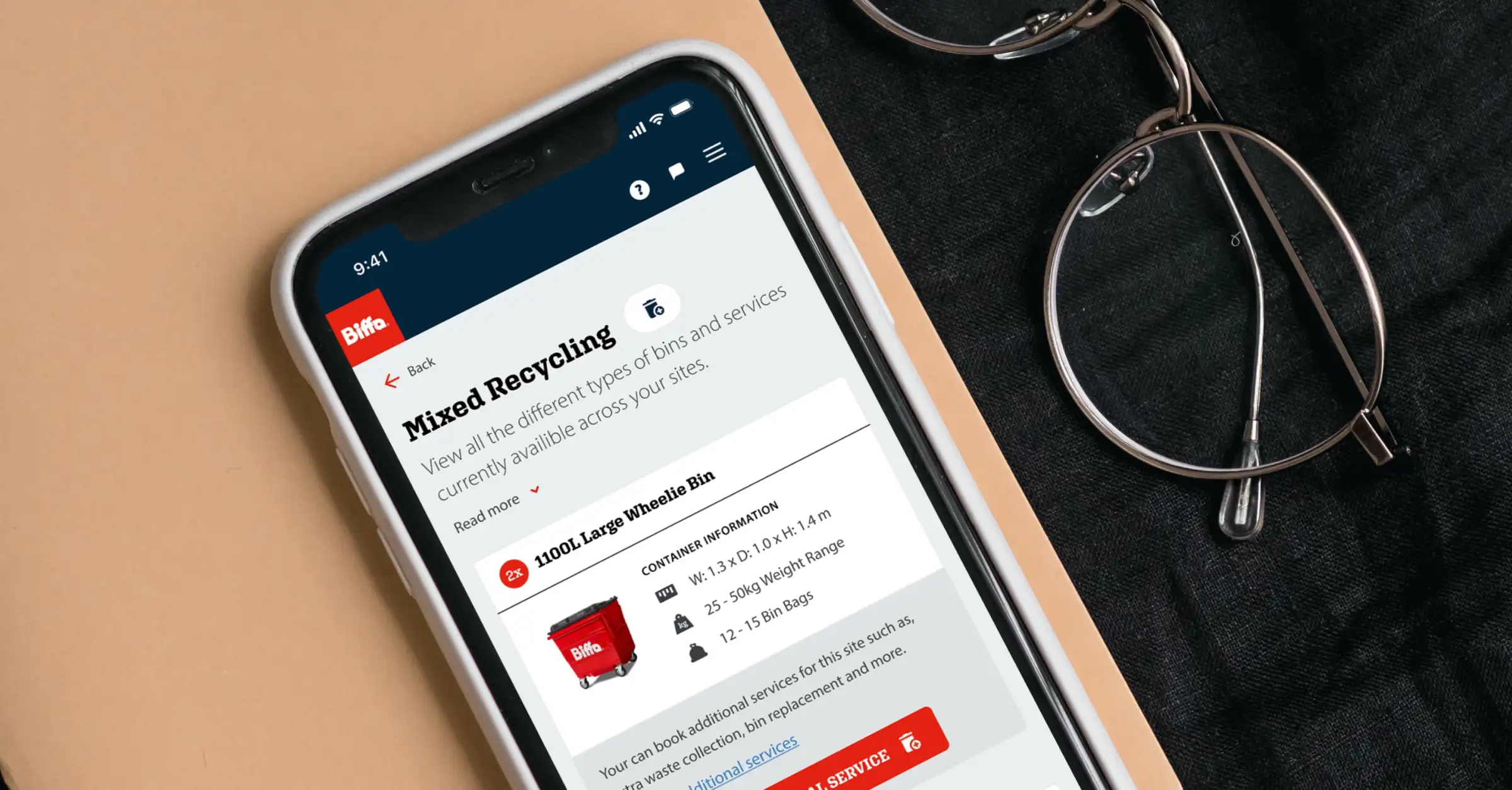 myBiffa Self-Service Portal Case Study | UNRVLD