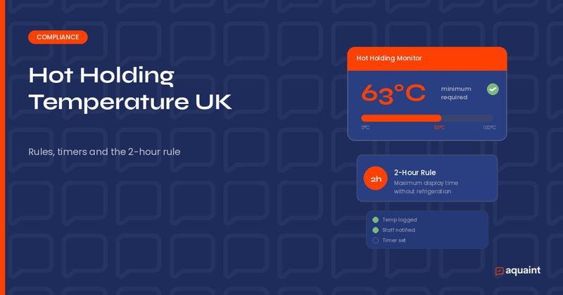 Hot Holding Temperature UK: The 2-Hour Rule | Aquaint