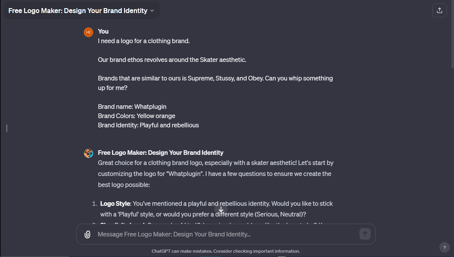 7 Best GPTs for Logo Creation - Generate Logos with AI | whatplugin blog