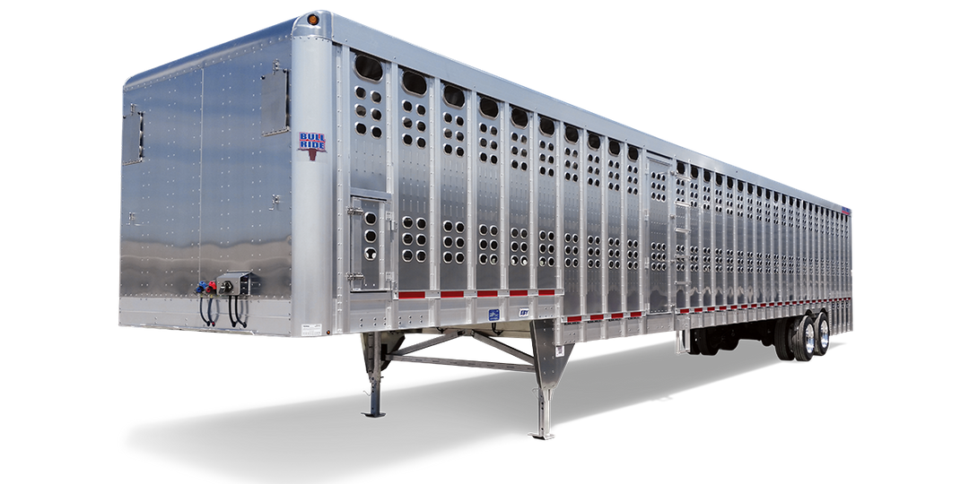 Ground Loader Livestock Semi Trailers | MH Eby