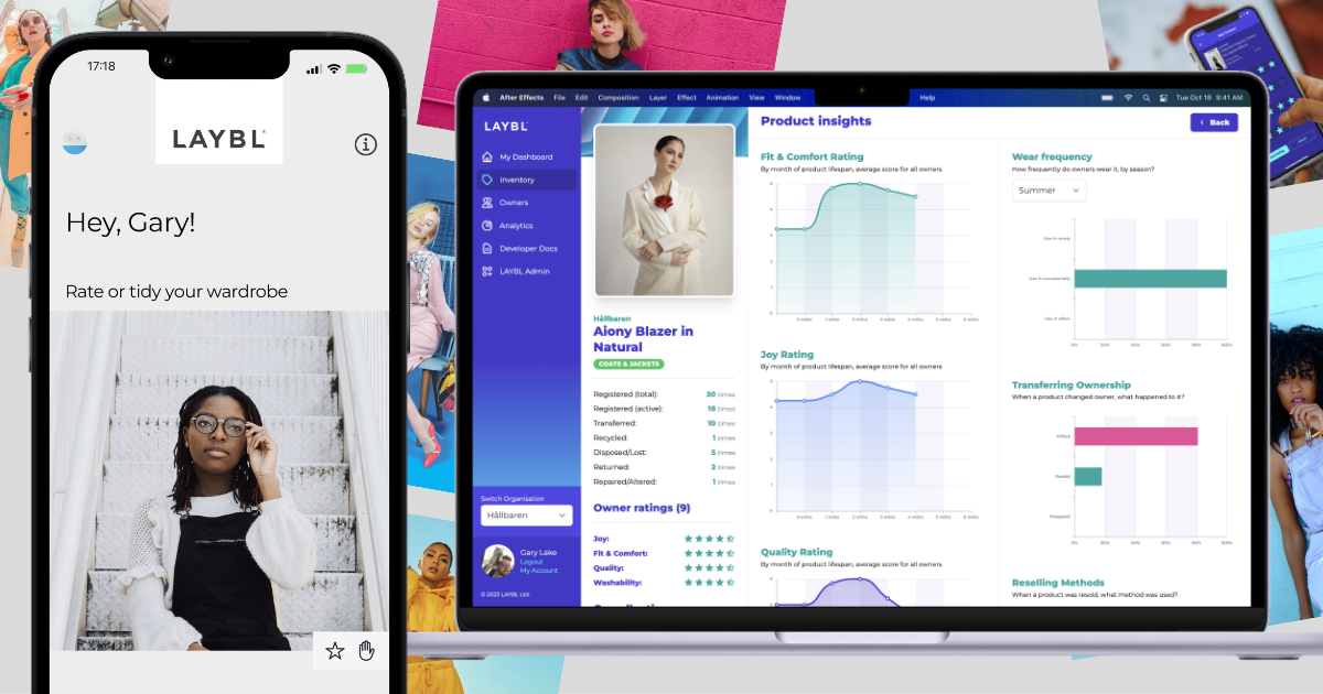 LAYBL® – Sustainable Clothing and Garment Tracing with Digital IDs