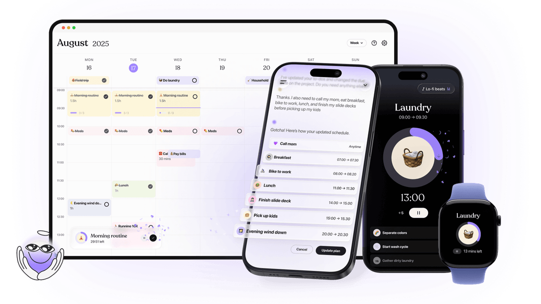 Visual Planner for ADHD and Executive Functioning | Tiimo