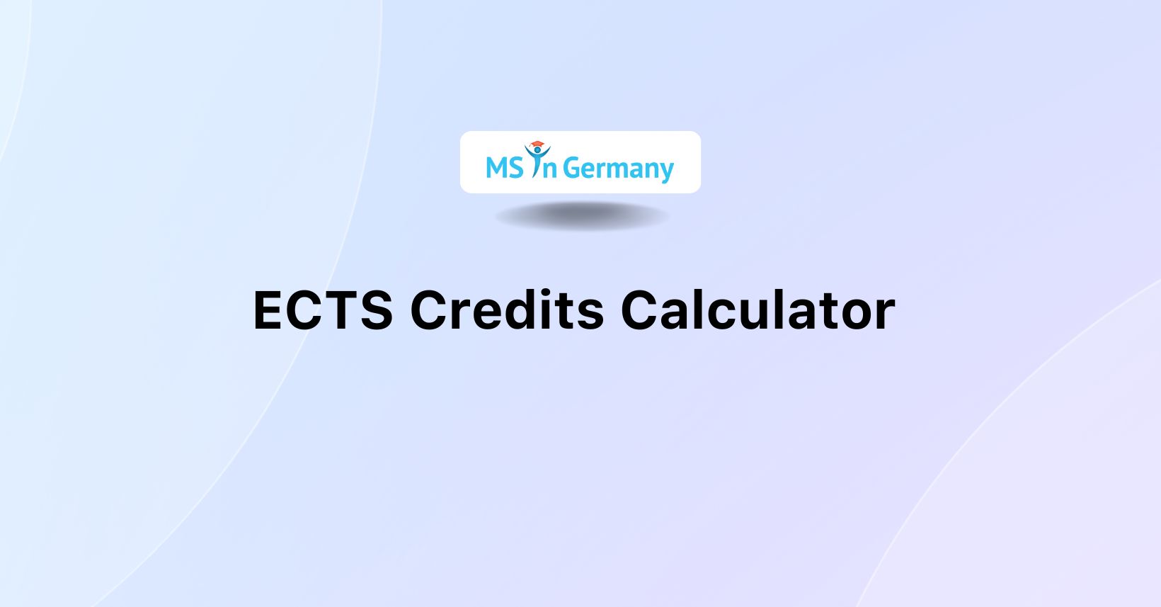ECTS Credits Calculator | MS in Germany