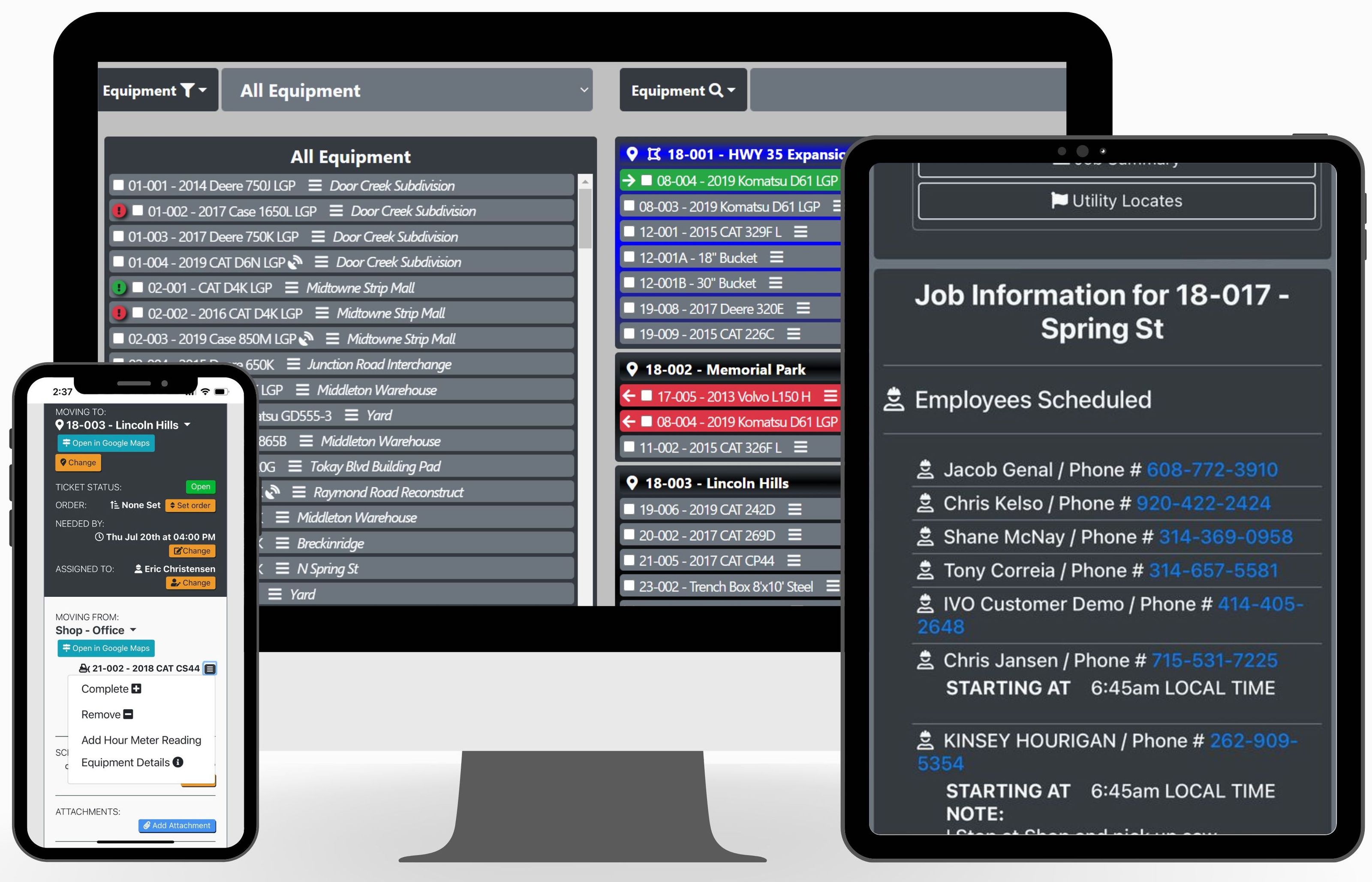 Operations Software Built for Heavy Civil Construction | IVO Systems