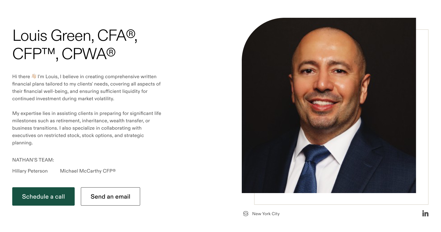 Louis Green: Financial Advisor in Brooklyn, NY | Savvy