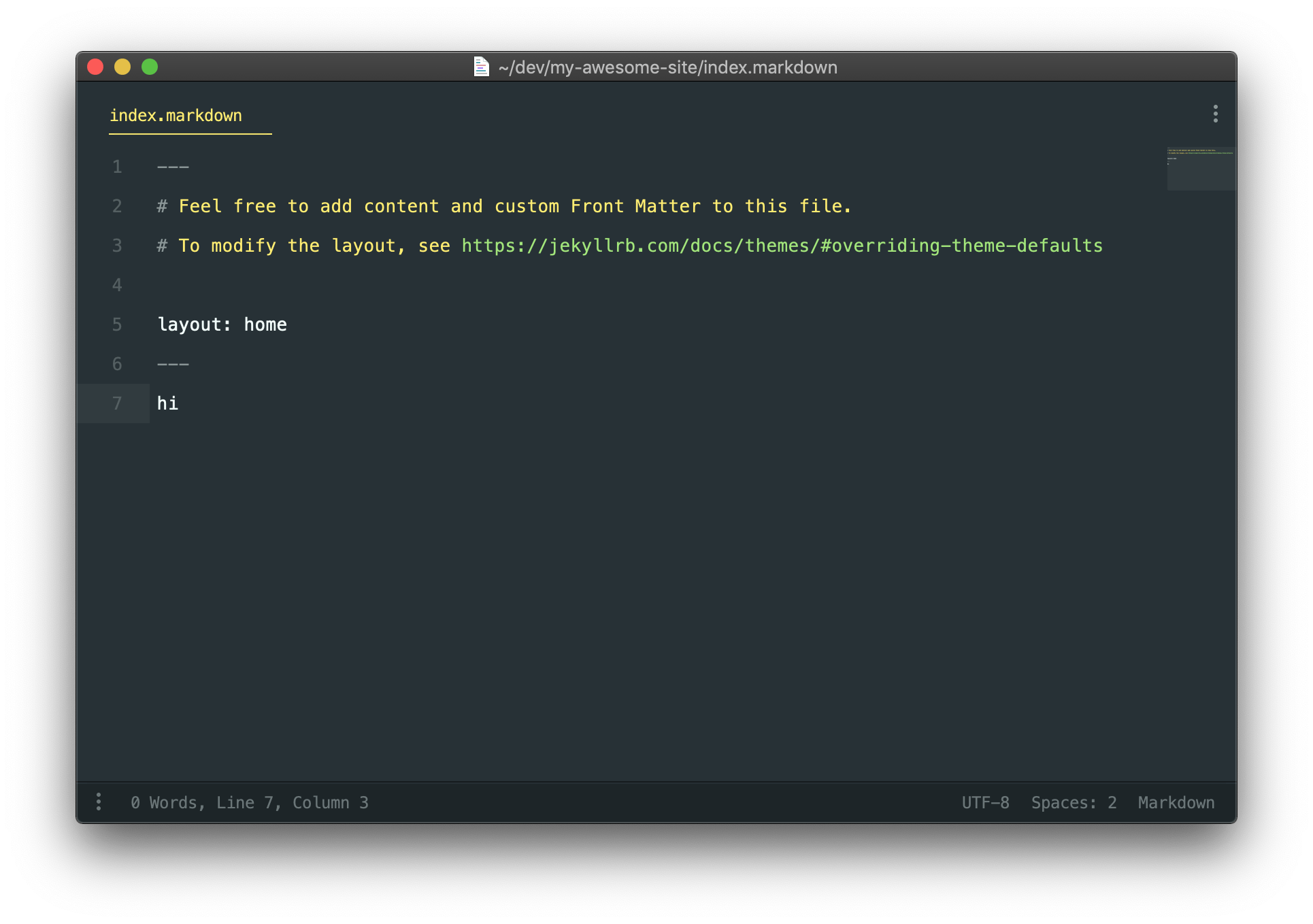 Developing with Jekyll for Beginners - Highland