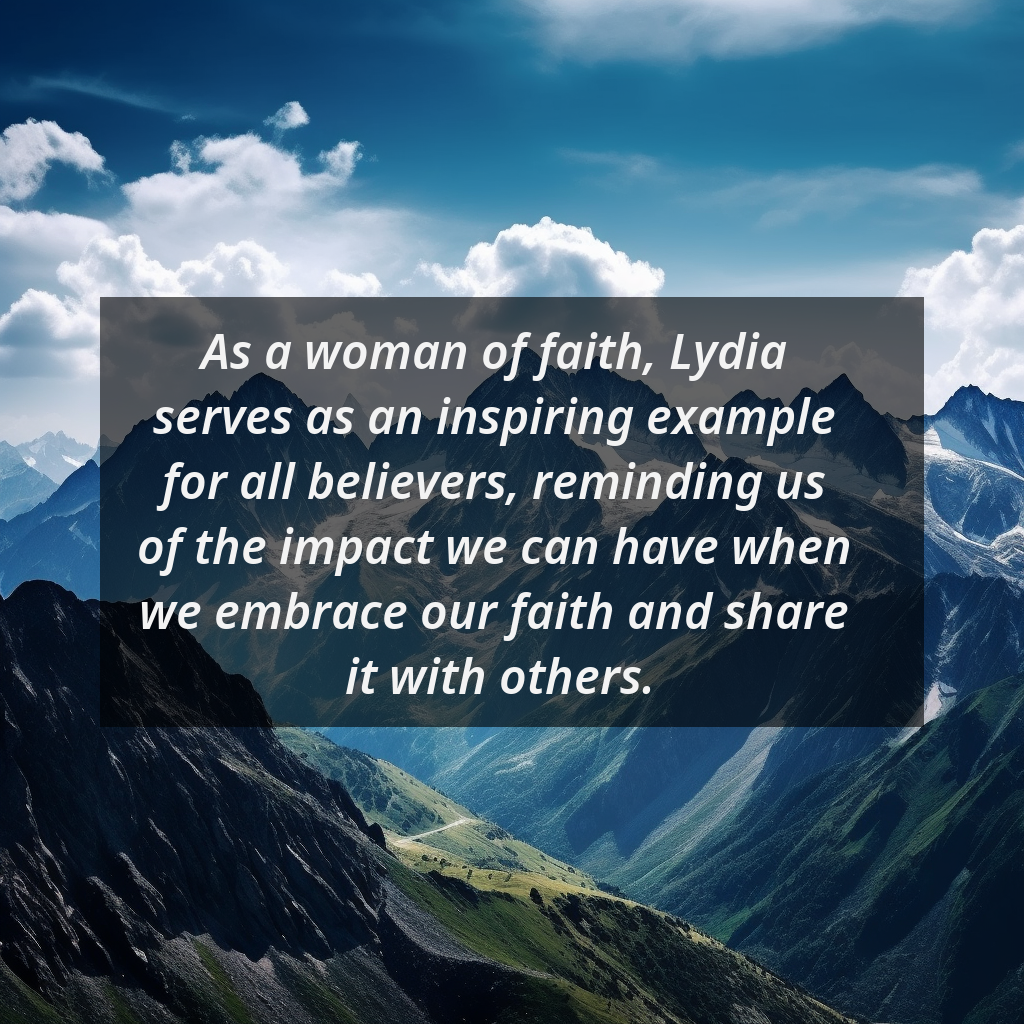 Lydia in the Bible | Important Lessons from Their Life