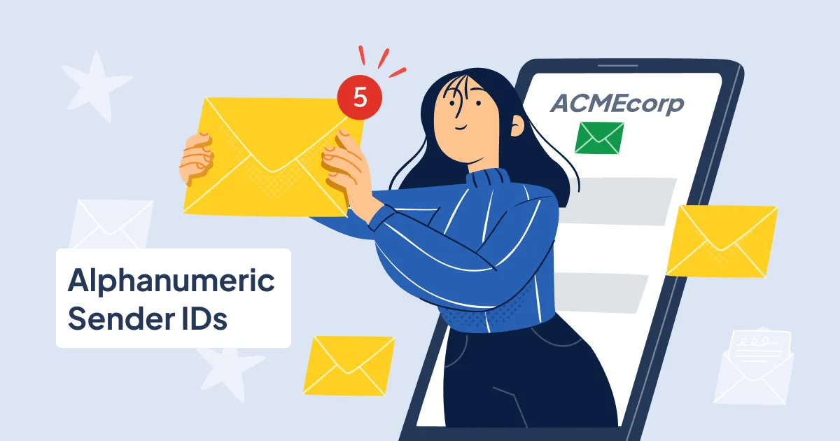 Alphanumeric Sender IDs | Message Central Blog