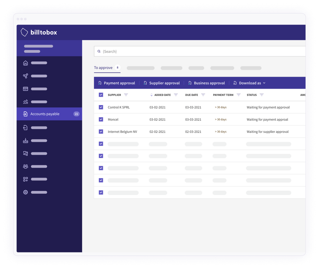 Billtobox | Products | Unifiedpost Belgium