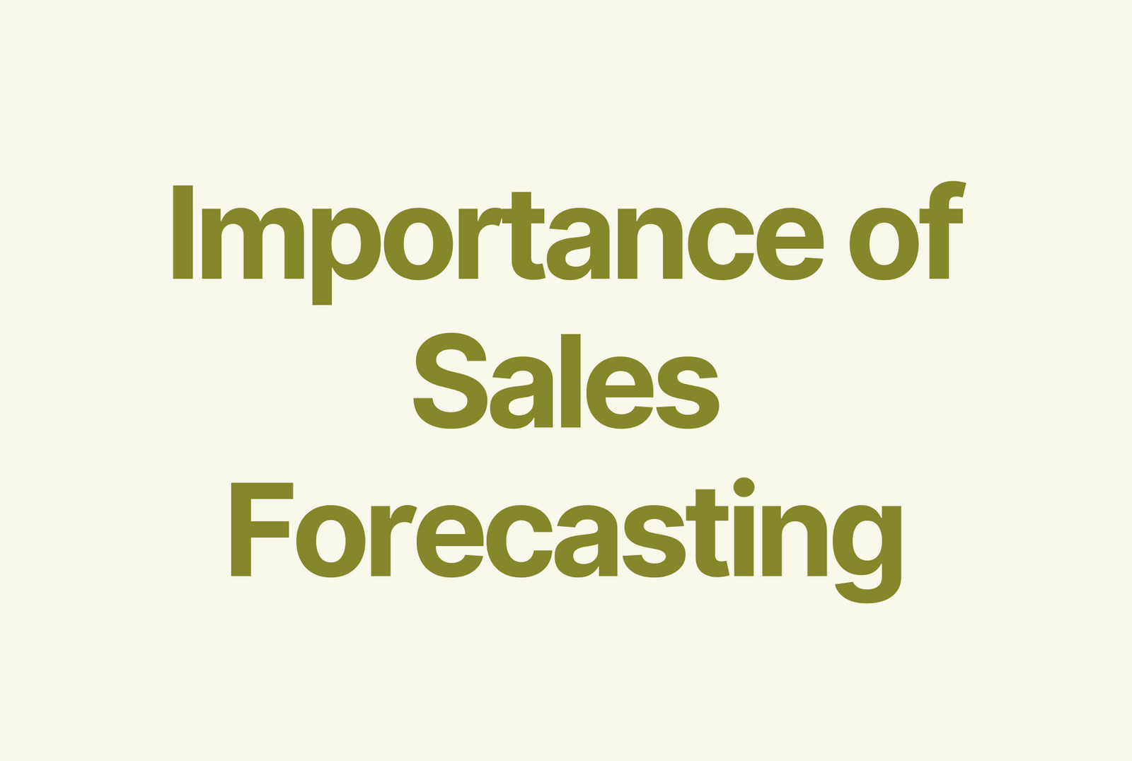 The Complete Guide to Salesforce Forecasting
