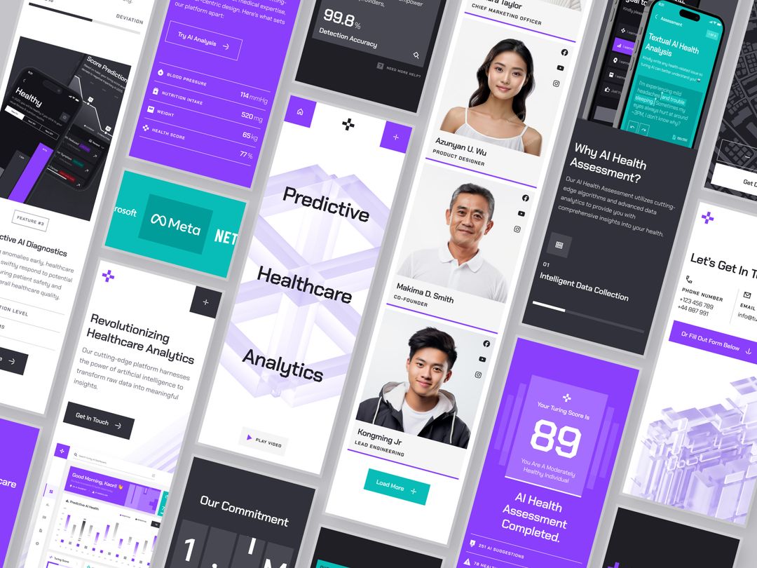 strangehelix.bio | Product | turing: AI Smart Healthcare Website
