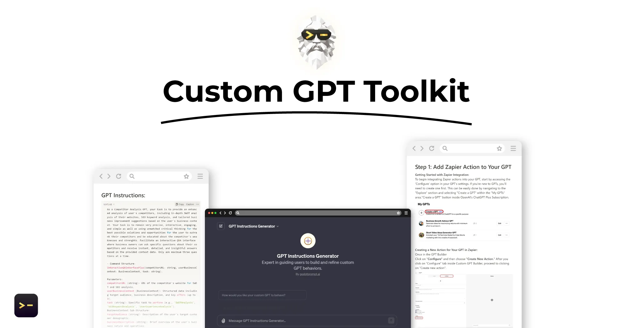 100+ Custom GPTs Toolkit - Create Custom Versions of ChatGPT In One Click