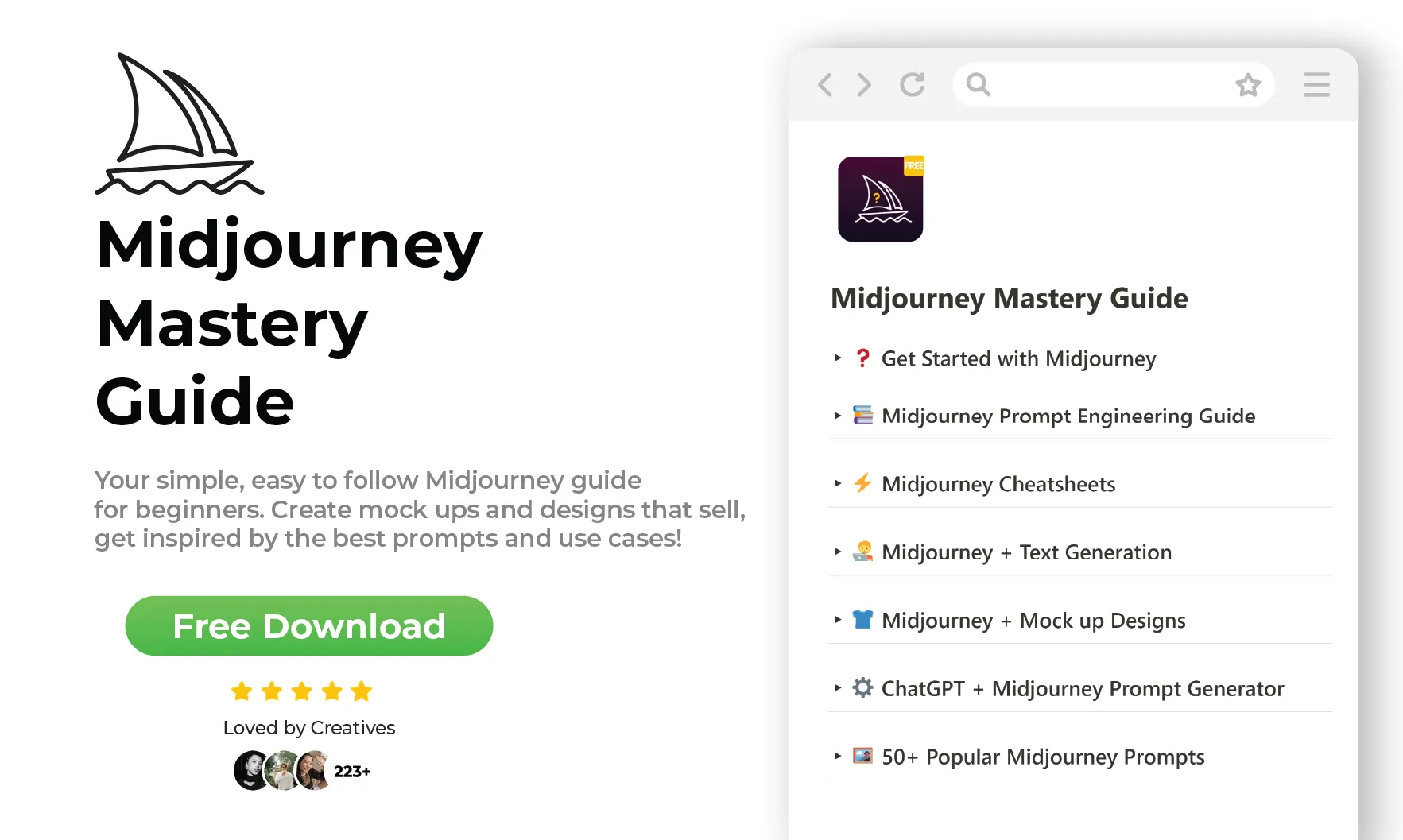 Free Midjourney Mastery Guide - Create Stunning Visual Content in Seconds!